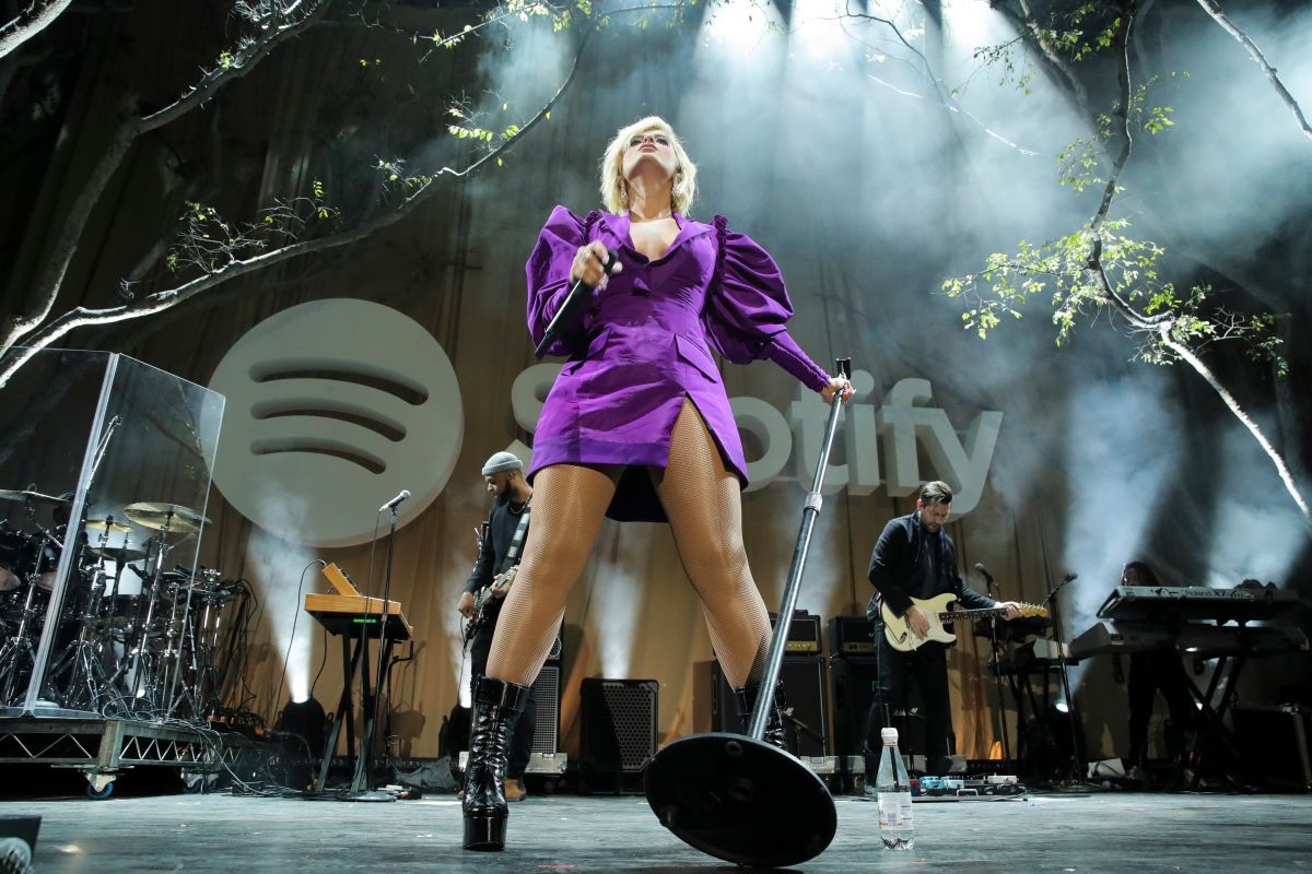 BEBE REXHA Performs at Spotify Best New Artist Party in Los Angeles 02 ...