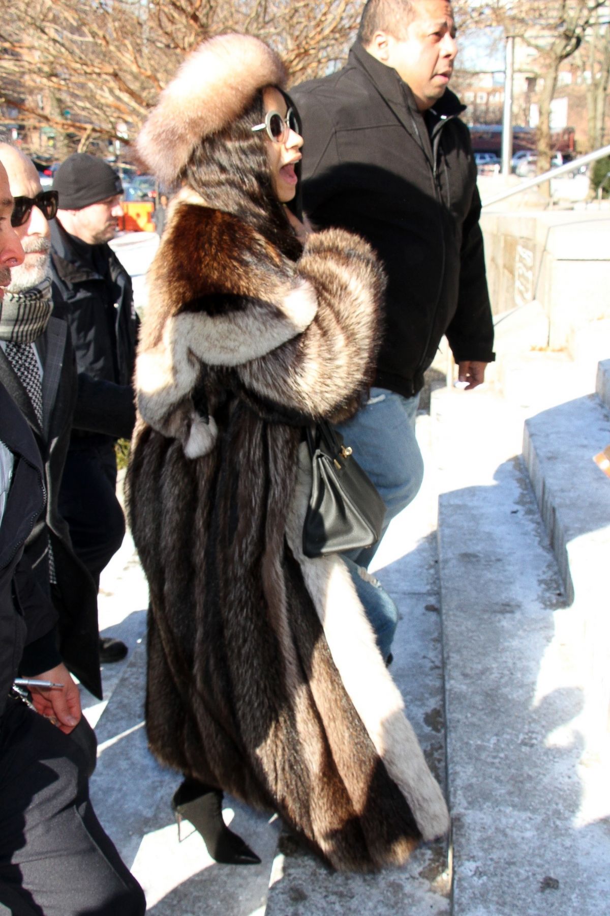 CARDI B at Queens Criminal Court Over Assault Charges, After a Fight ...