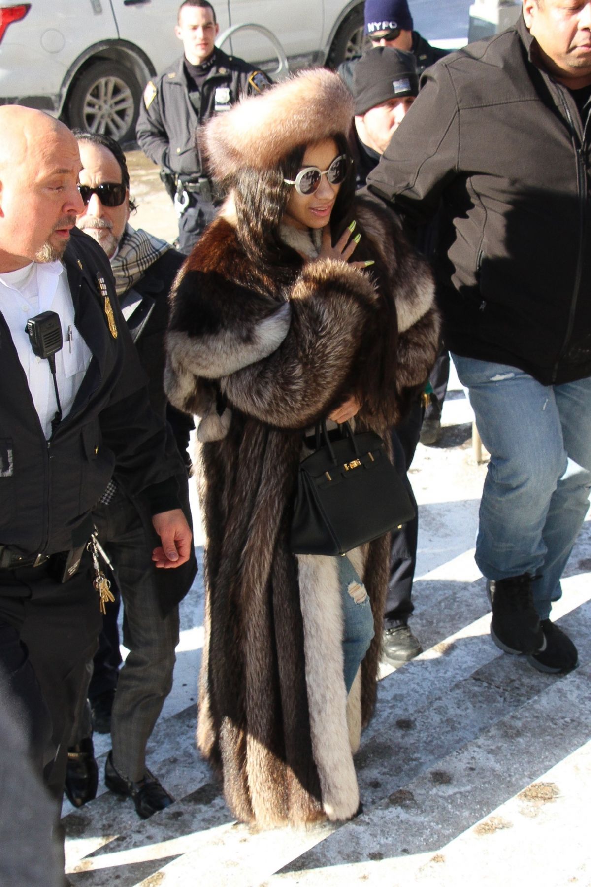 CARDI B at Queens Criminal Court Over Assault Charges, After a Fight ...