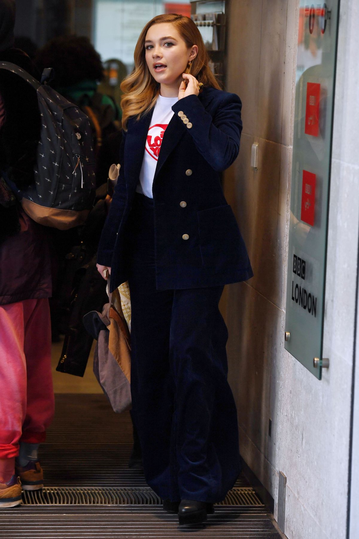 FLORENCE PUGH at BBC Radio Studios in London 02/25/2019 – HawtCelebs