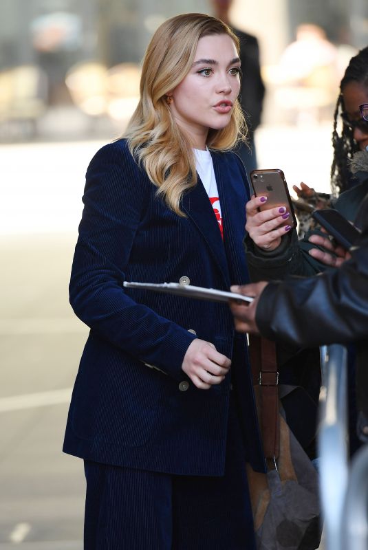 FLORENCE PUGH at BBC Radio Studios in London 02/25/2019 – HawtCelebs