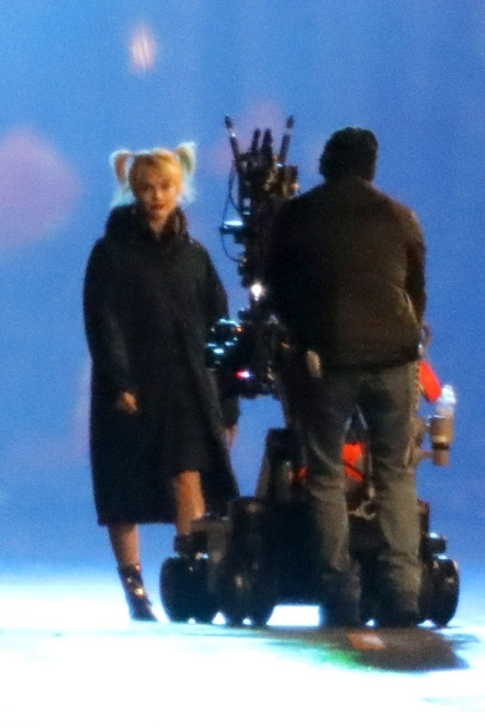MARGOT ROBBIE on the Set of Birds of Prey in Los Angeles 02/27/2019 ...