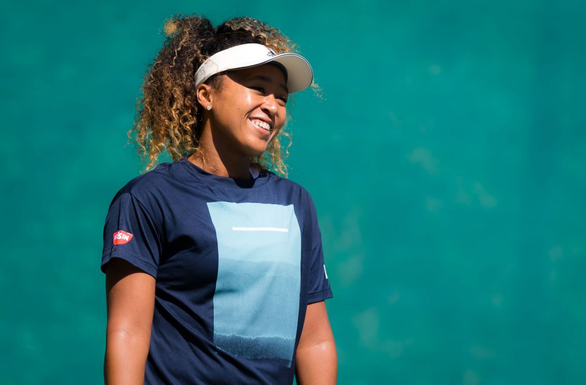NAOMI OSAKA Practises at 2019 Dubai Duty Free Tennis WTA Championships ...
