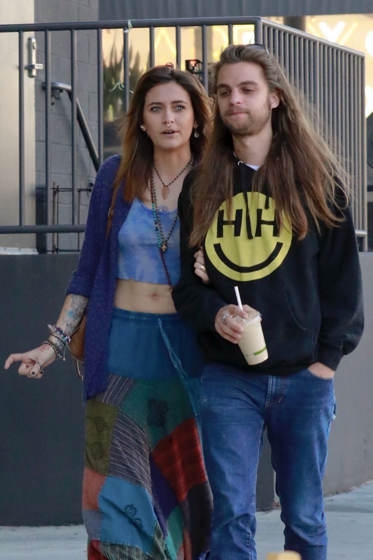 PARIS JACKSON and Gabriel Glenn Out for Lunch in Los Angeles 02/08/2019 ...
