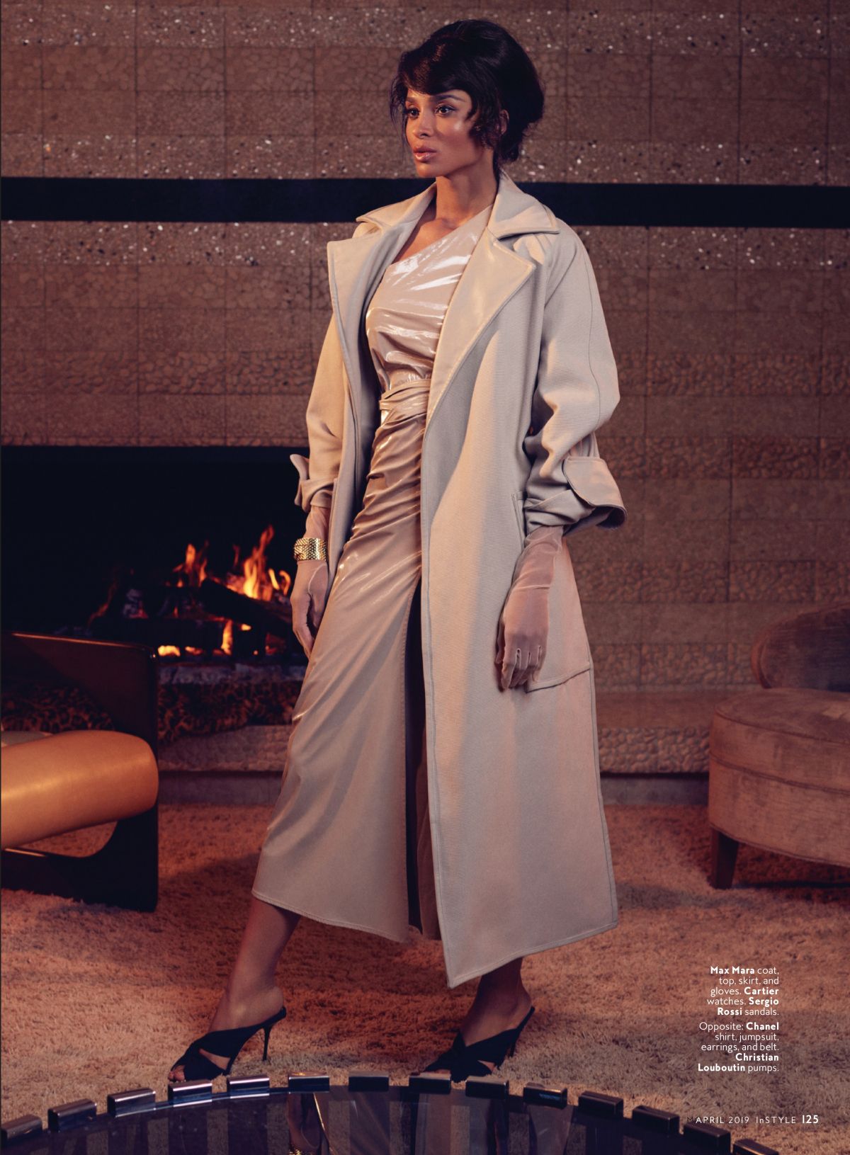 CIARA for Instyle Magazine, April 2019 – HawtCelebs