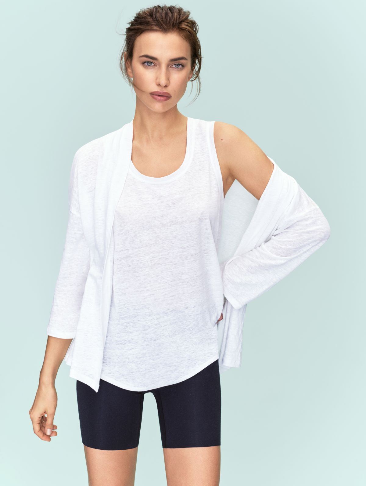 IRINA SHAYK for Intimissimi New Silk Collection, March 2019 – HawtCelebs