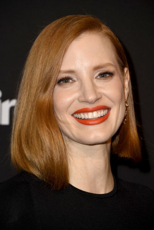 JESSICA CHASTAIN at Marie Claire Honors Hollywood’s Change Makers in ...