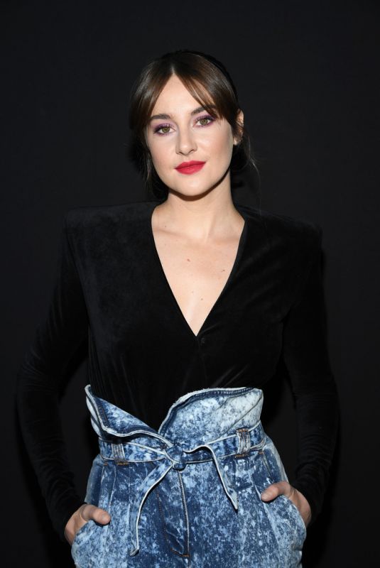 SHAILENE WOODLEY at Balmain Fashion Show at PFW in Paris 03/01/2019 ...