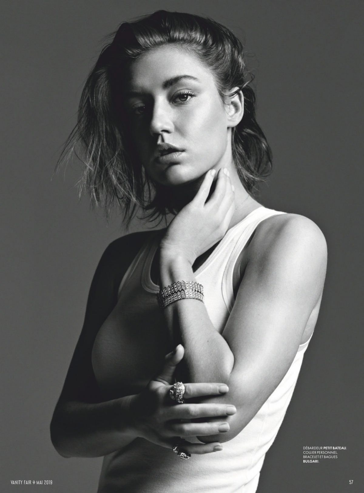 ADELE EXARCHOPOULOS in Vanity Fair Magazine, France May 2019 – HawtCelebs