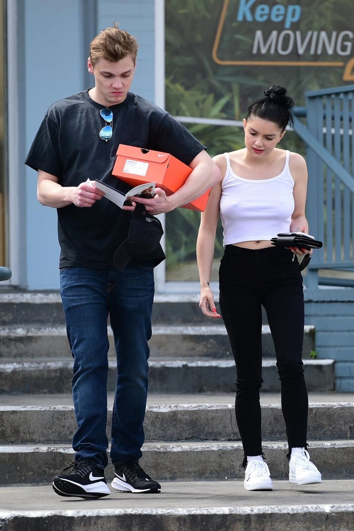 ARIEL WINTER and Levi Meaden Out in Studio City 04/05/2019 – HawtCelebs