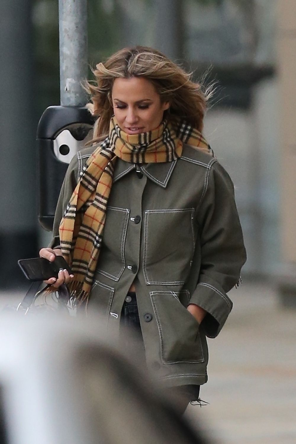 CAROLINE FLACK Leaves Dock 10 Studios in Media City in Salford 04/14 ...
