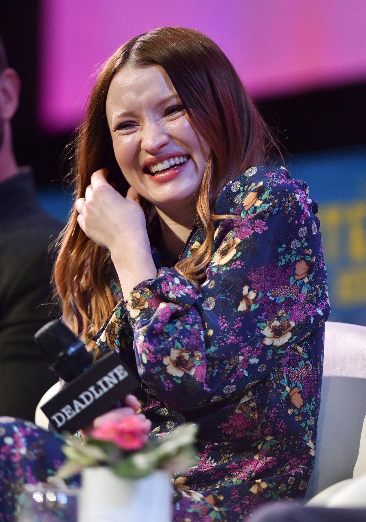 EMILY BROWNING at American Gods Panel at Deadline Contenders Emmy Event ...