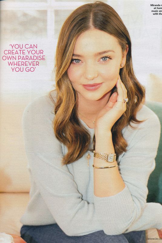MIRANDA KERR in Ok! Magazine, April 2019 – HawtCelebs