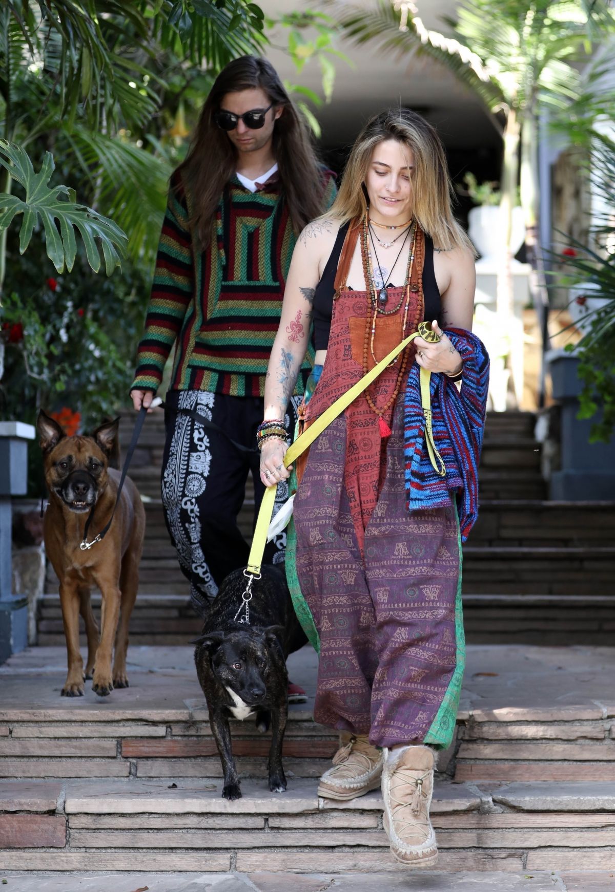PARIS JACKSON and Gabriel Glenn Out Shopping in Los Angeles 04/03/2019 ...