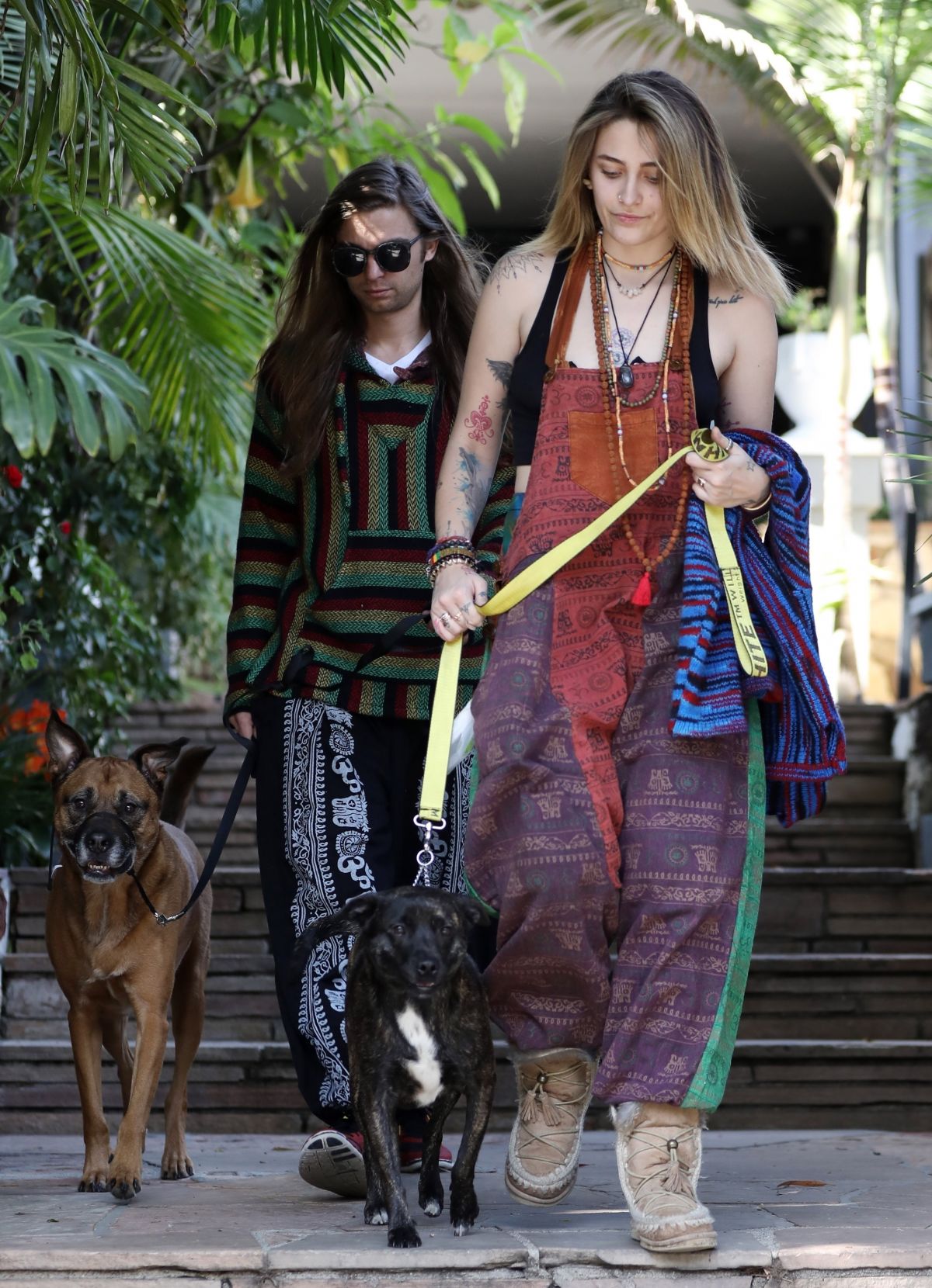 PARIS JACKSON and Gabriel Glenn Out Shopping in Los Angeles 04/03/2019 ...