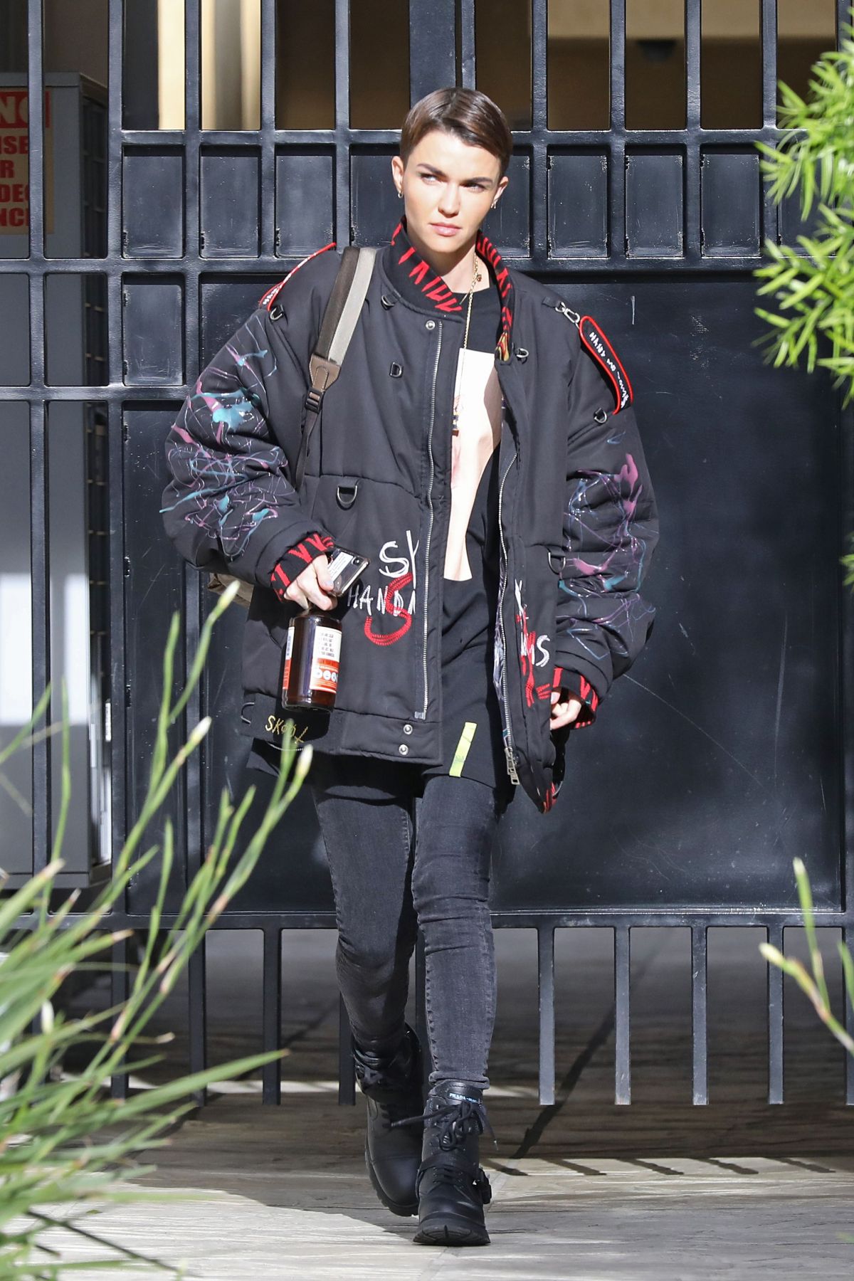 RUBY ROSE Out and About in Hollywood 04/05/2019 – HawtCelebs