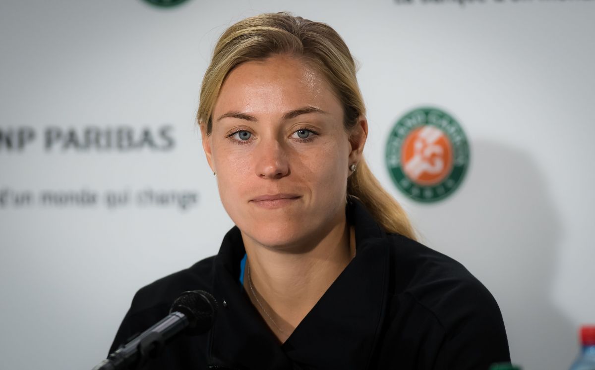 ANGELIQUE KERBER at Press Conference at Roland Garros French Open ...