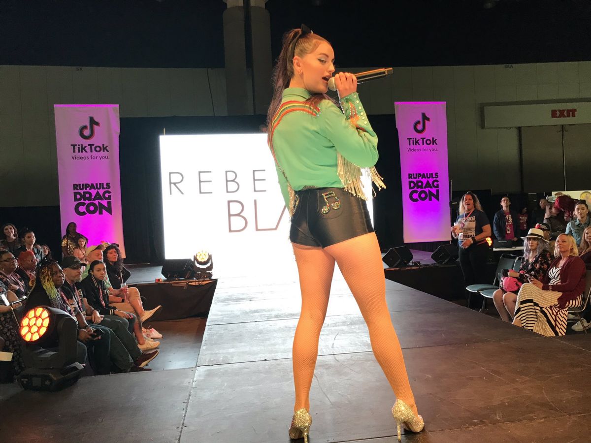 REBECCA BLAC at Rupaul’s DragCon in Los Angeles 05/26/2019 – HawtCelebs