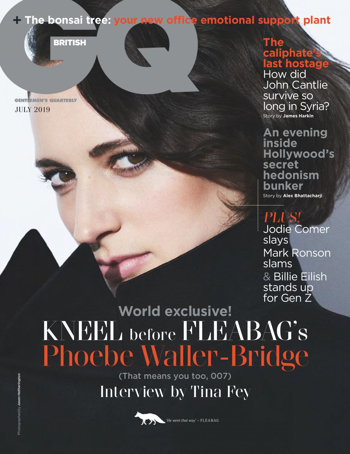TINA FEY in GQ Magazine, UK July 2019 - HawtCelebs