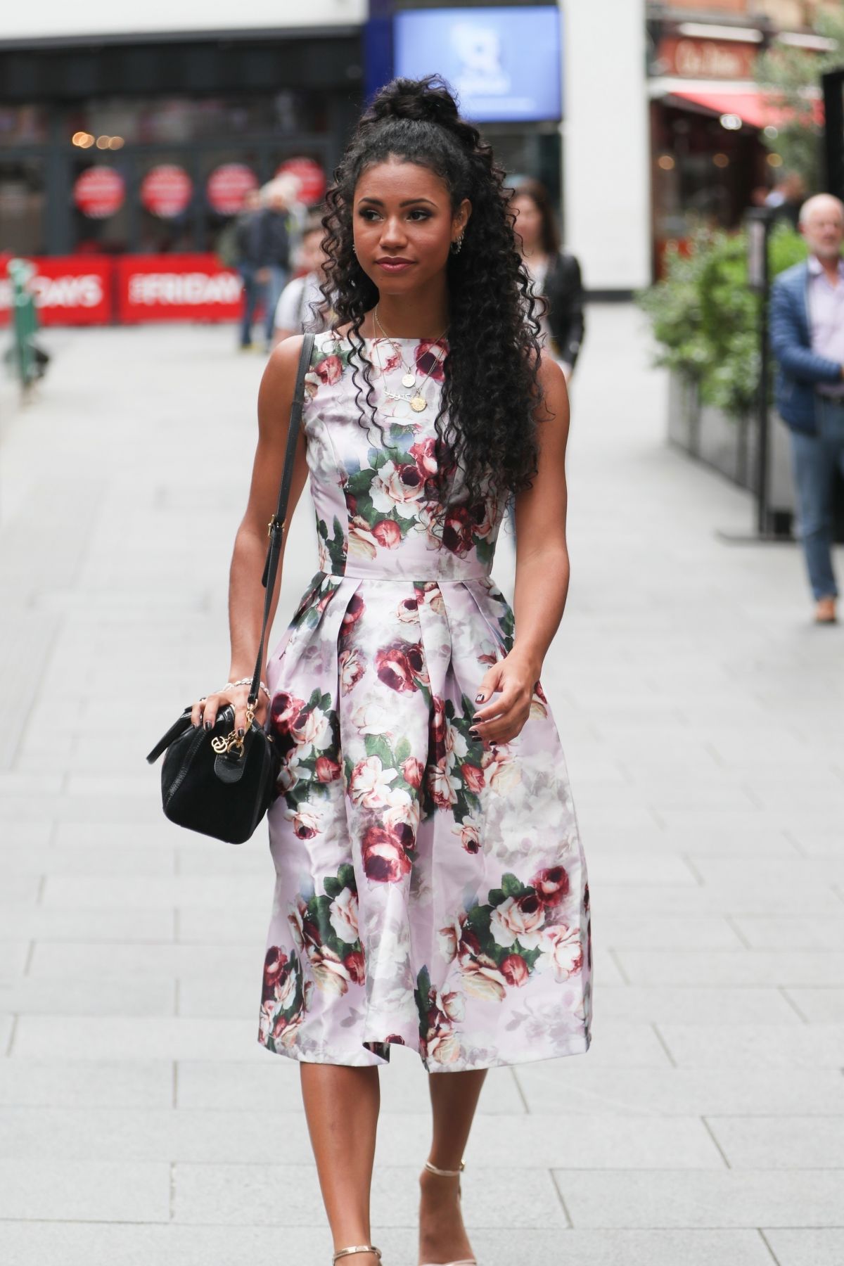 VICK HOPE Arrives at Capital Radio in London 05/31/2019 – HawtCelebs