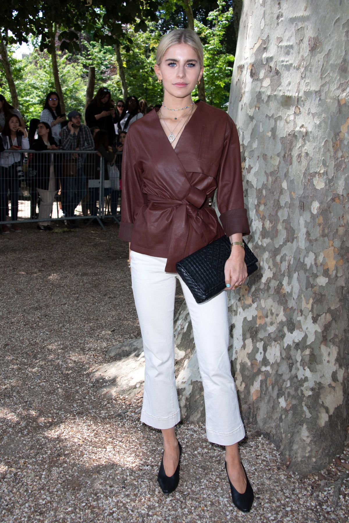 CAROLINE DAUR at Berluti Show at Paris Fashion Week 06/21/2019 – HawtCelebs