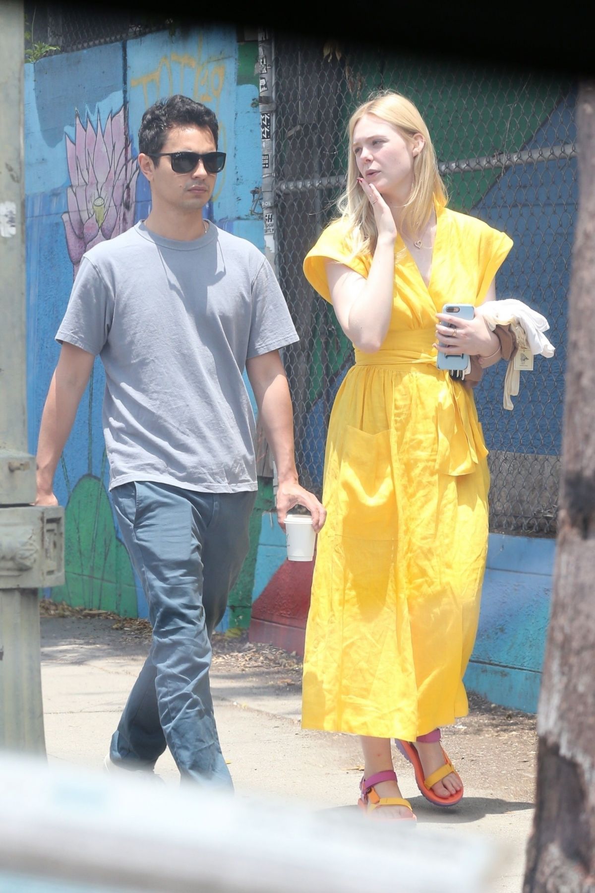 ELLE FANNING and Max Minghella Out in Los Angeles 06/15/2019 – HawtCelebs