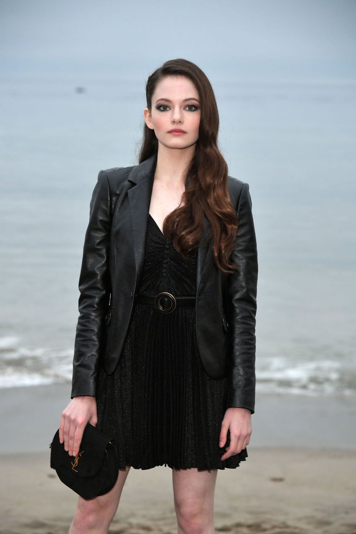 MACKENZIE FOY at Saint Laurent Men’s Spring/Summer 2020 Fashion Show in ...