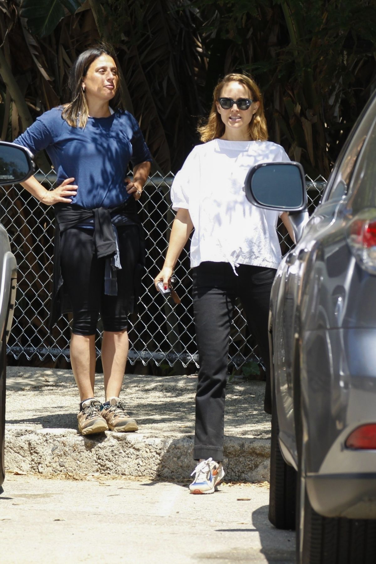 NATALIE PORTMAN Out with Her Dog at Griffith Park in Los Angeles 06/07 ...