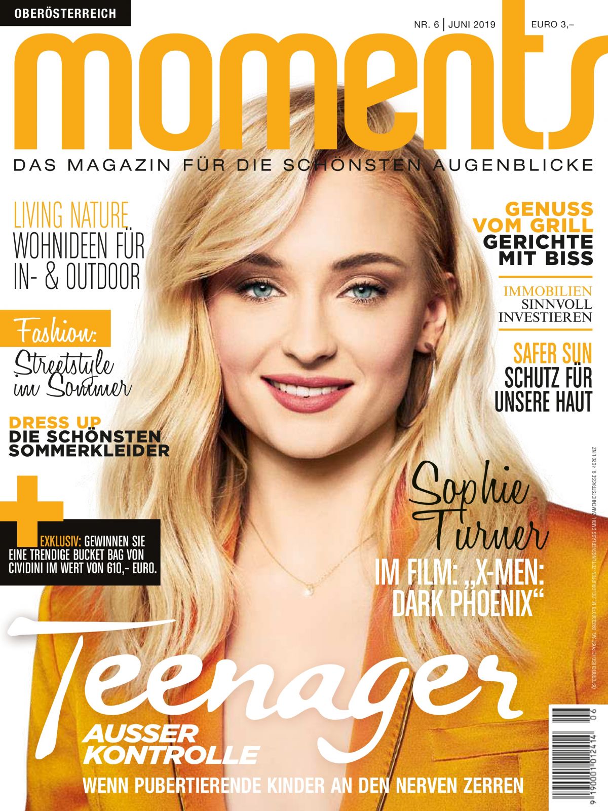 SOPHIE TURNER in Moments Magazine, June 2019 – HawtCelebs