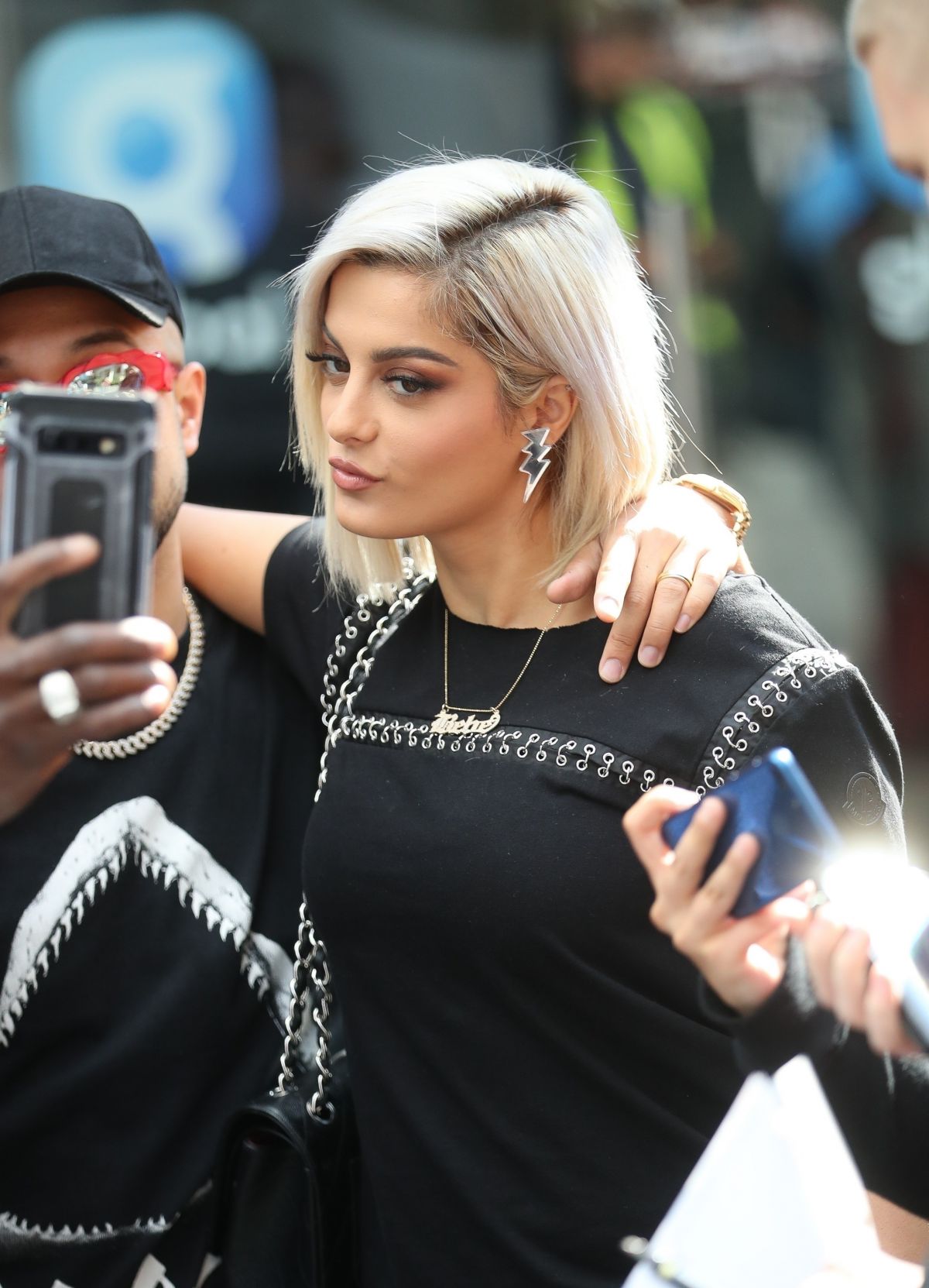 BEBE REXHA Leaves Capital FM Studios in London 07/12/2019 – HawtCelebs