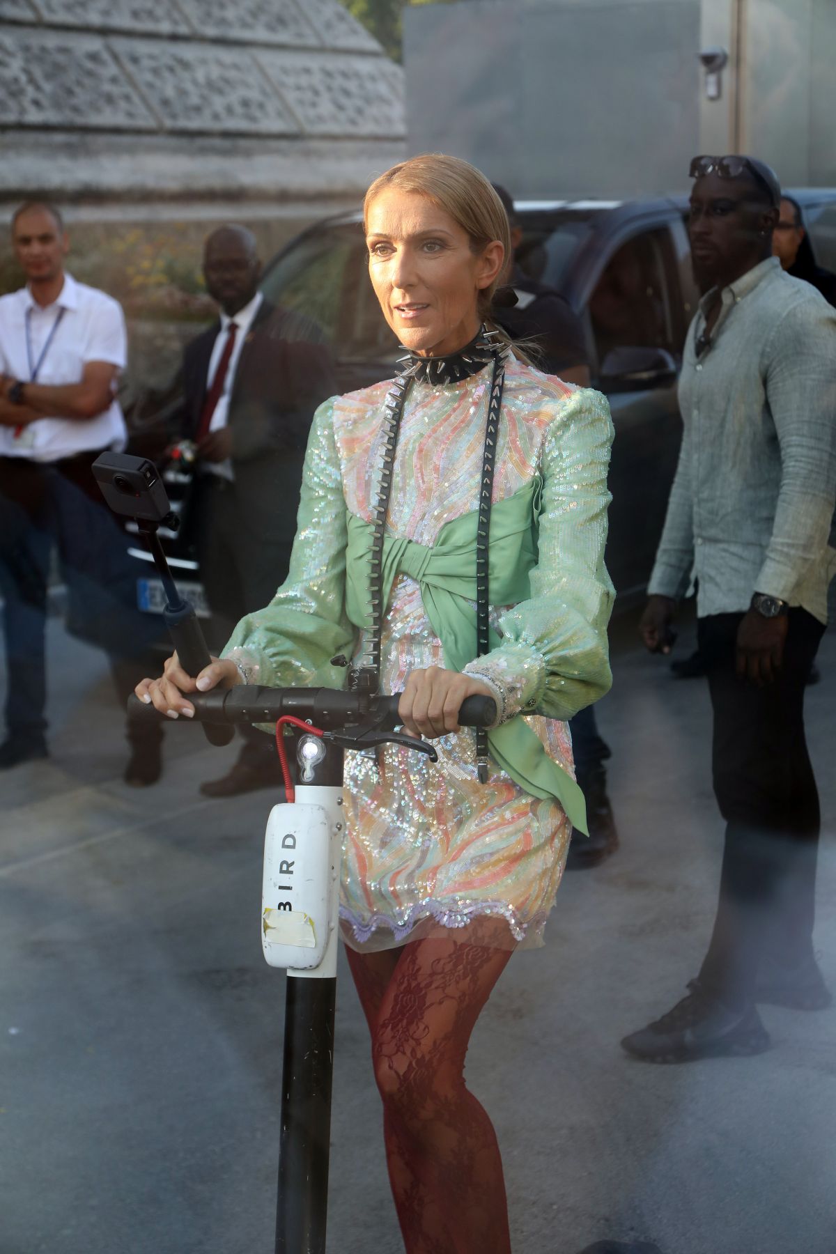 CELINE DION at a Photoshoot on the Streets of Paris 06/30/2019 – HawtCelebs