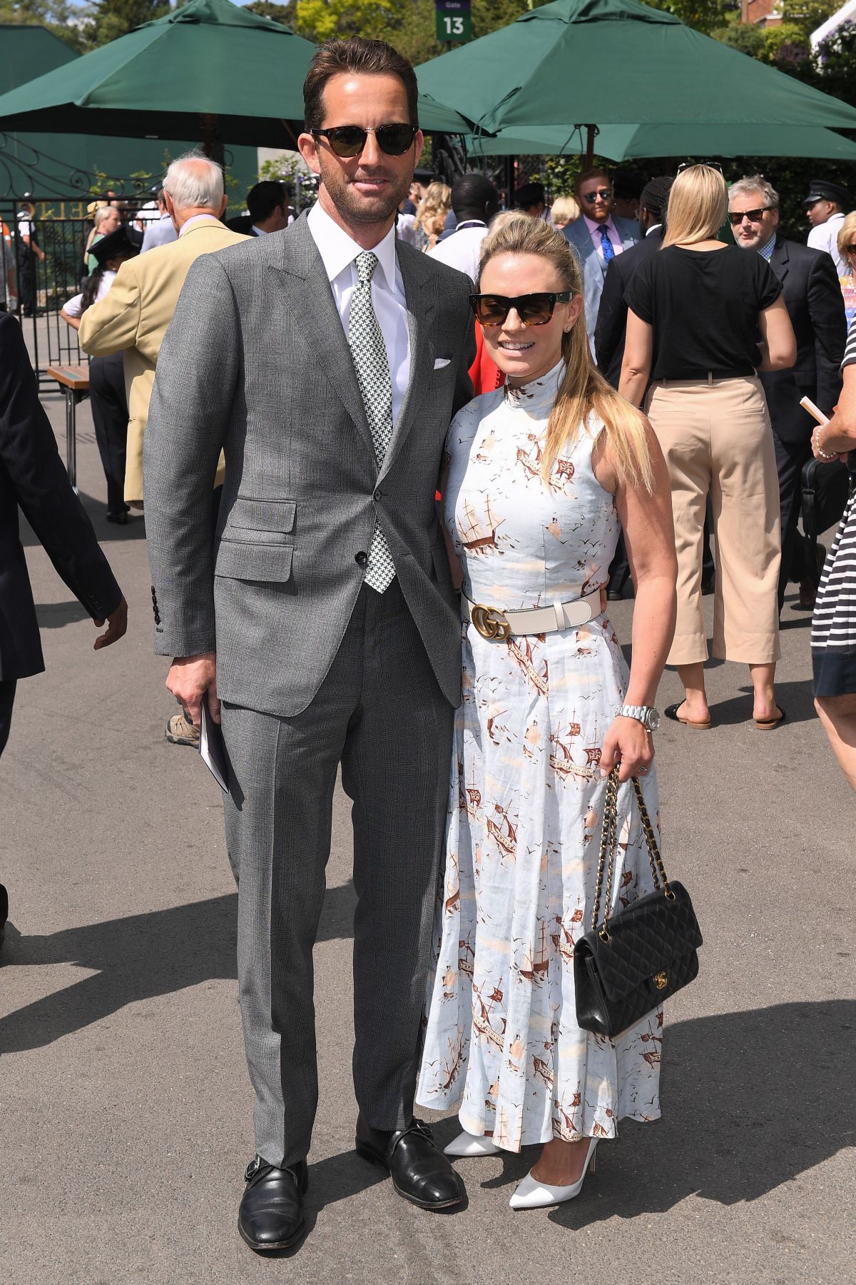 GEORGIE THOMPSON at Wimbledon 2019 Tennis Championships in London 07/06 ...