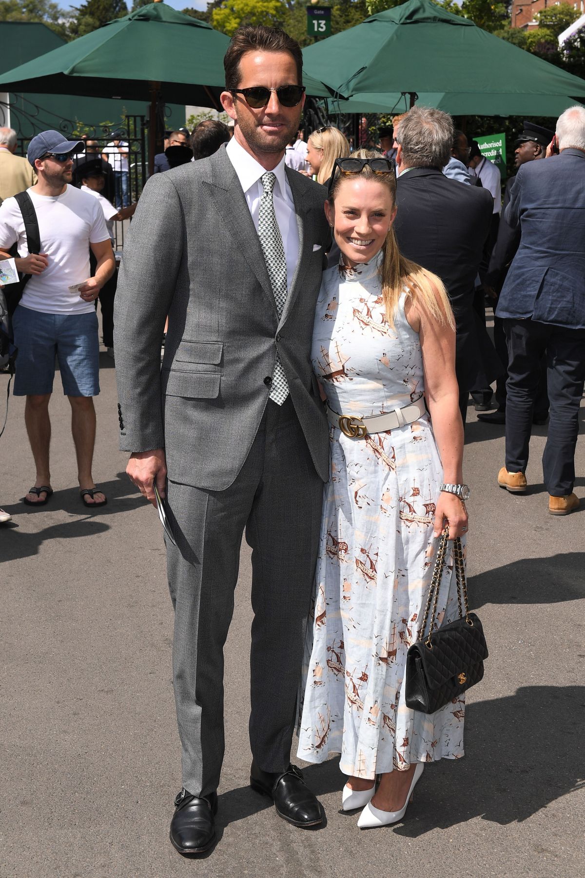 GEORGIE THOMPSON at Wimbledon 2019 Tennis Championships in London 07/06 ...