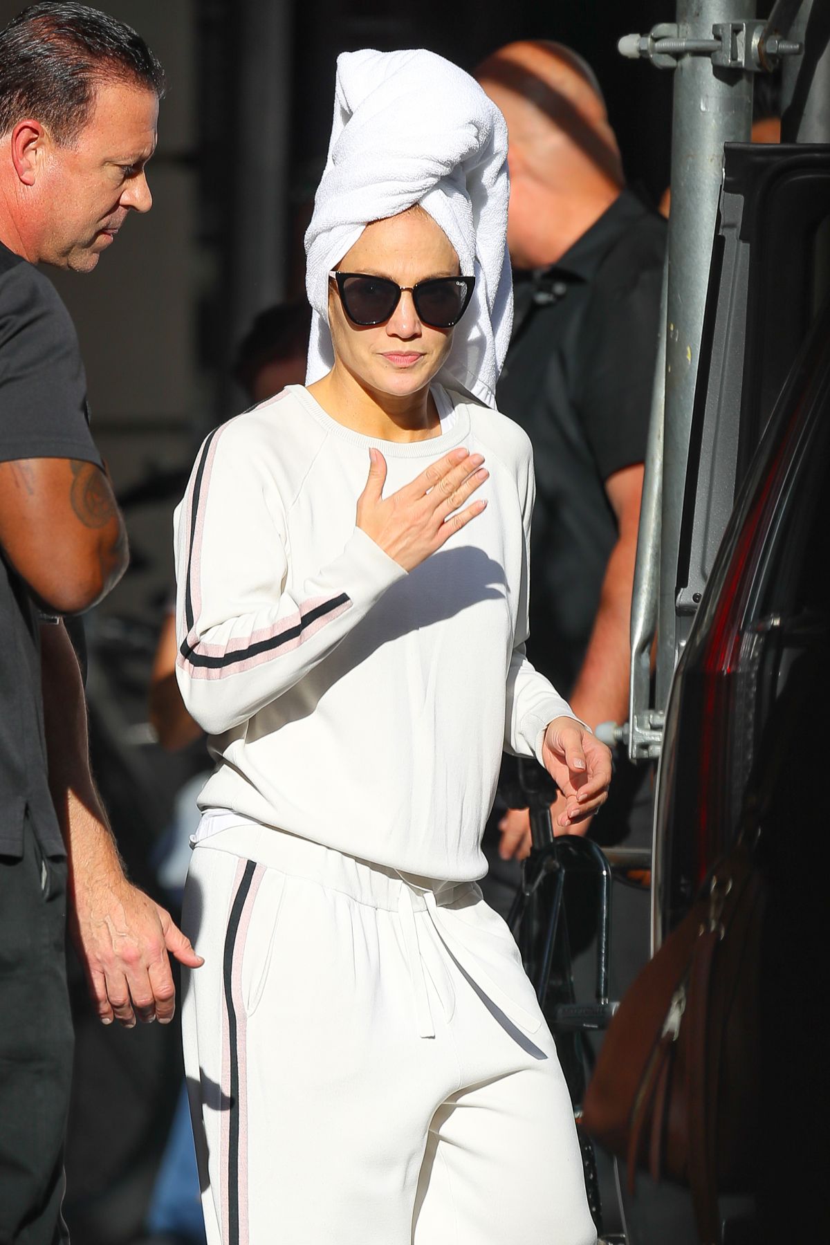 JENNIFER LOPEZ Heading to Madison Square Garden in New York 07/15/2019 ...