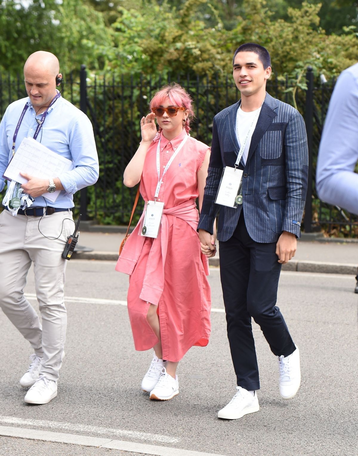 MAISIE WILLIAMS and Reuben Selby Arrives at 2019 Wimbledon Tennis ...