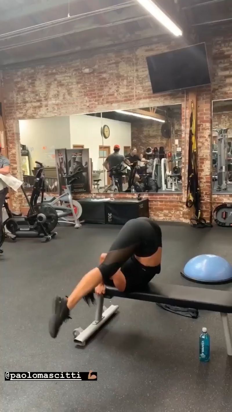 NICOLE SCHERZINGER Workout at a Gym – Instagram Pictures and Video 06 ...