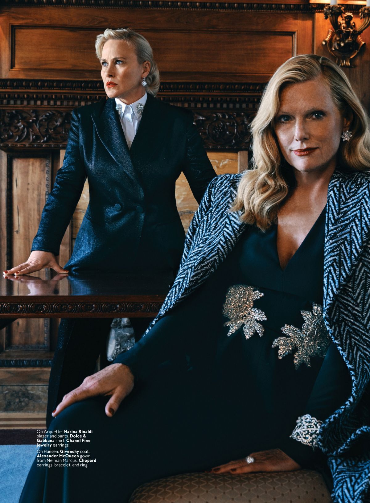 PATRICIA ARQUETTE and PATTI HANSEN in Instyle Magazine, August 2019 ...