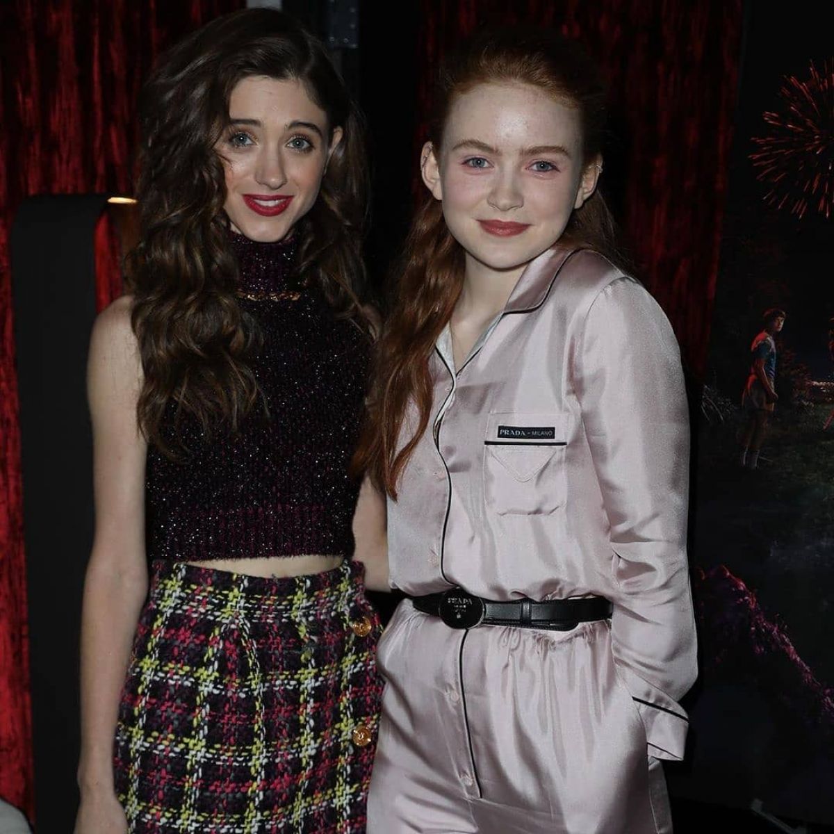 SADIE SINK and NATALIA DYER at Stranger Things, Season 3 Screening in ...