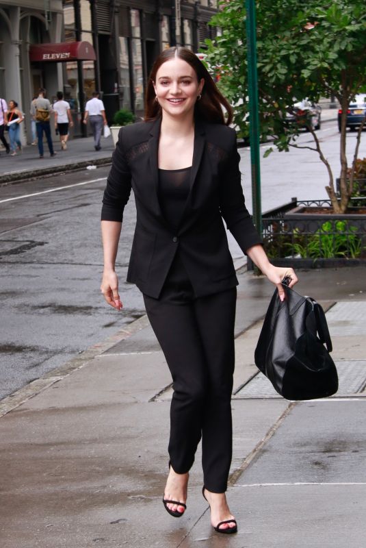 AISLING FRANCIOSI Arrives at Build Series in New York 08/07/2019 ...