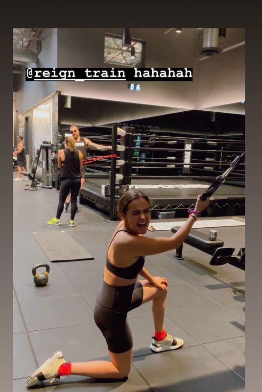 BAILEE MADISON Working Out at a Gym – Instagram Photo and Video 08/16 ...
