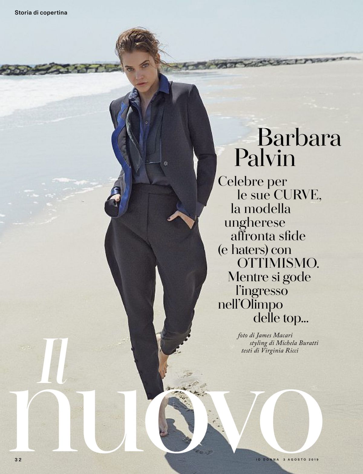 BARBARA PALVIN in Io Donna Del Corriere Della Sera, August 2019 ...