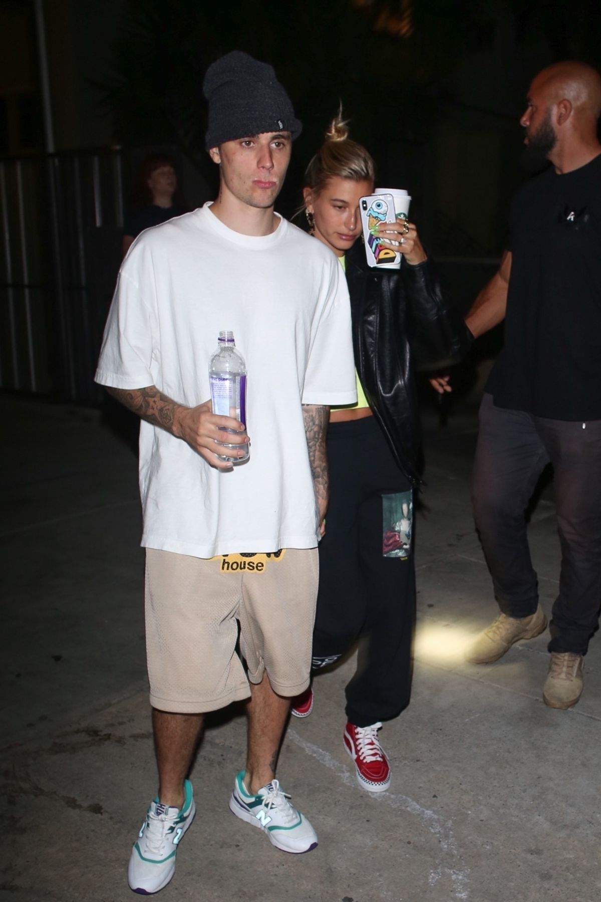 HAILEY and Justin Bieber Leaves Church Service in Los Angeles 08/28 ...