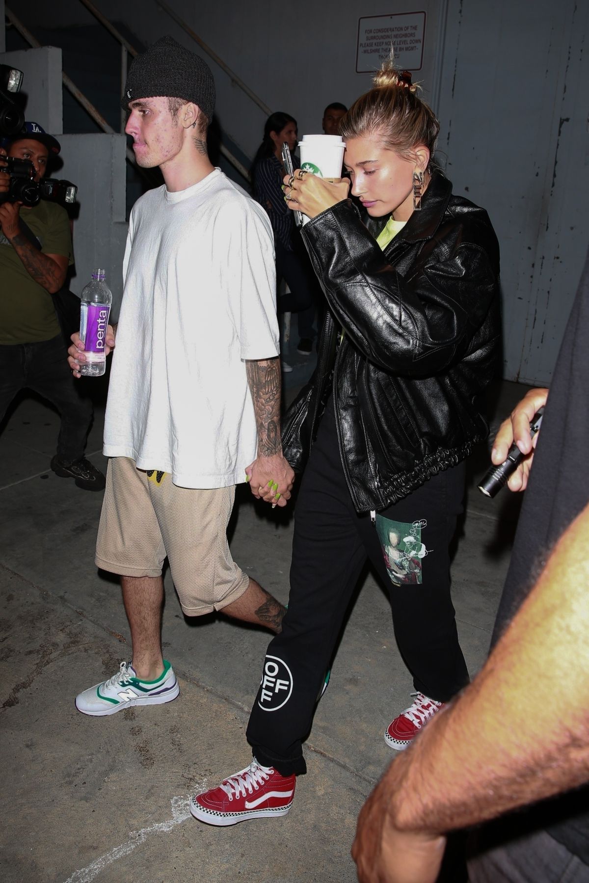 HAILEY and Justin Bieber Leaves Church Service in Los Angeles 08/28 ...