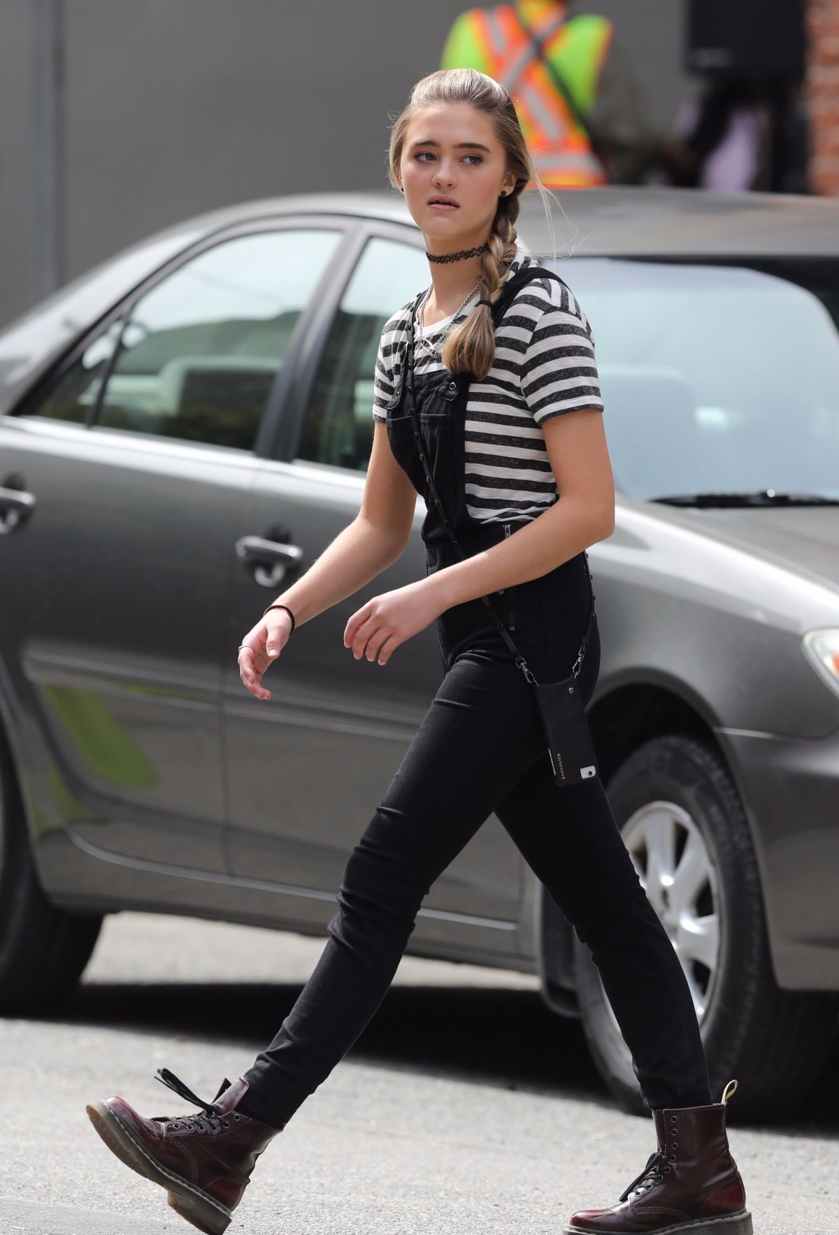 LIZZY GREENE on the Set of A Million Little Things in Vancouver 08/30 ...