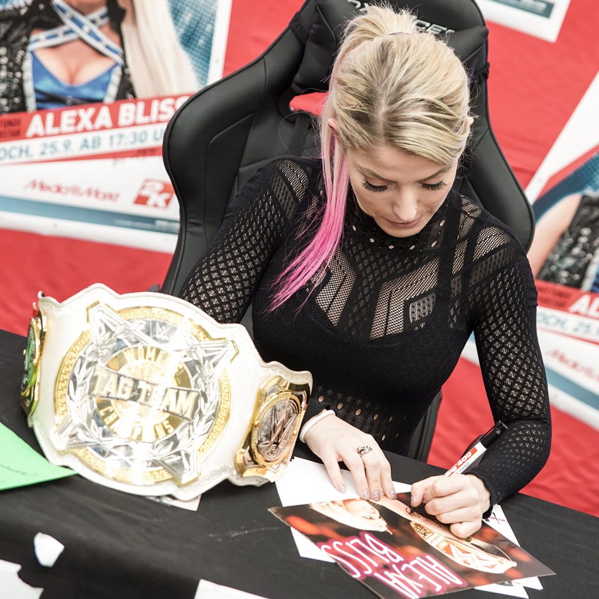 ALEXA BLISS at WWE Promo Tour in Germany 09/25/2019 – HawtCelebs