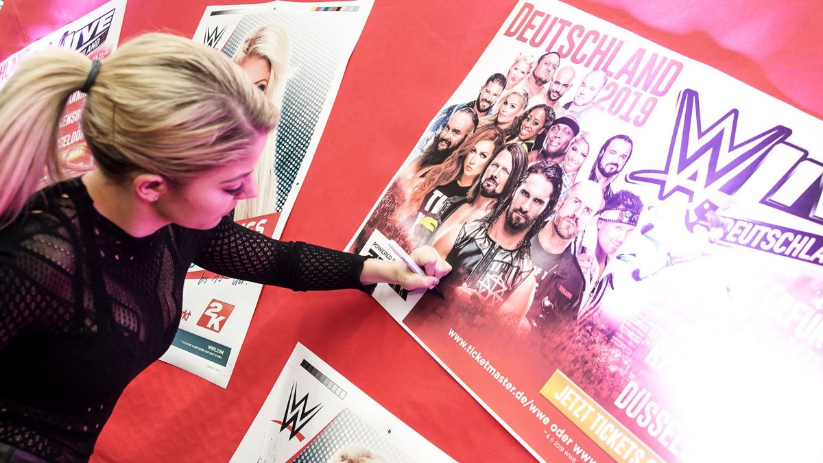 ALEXA BLISS at WWE Promo Tour in Germany 09/25/2019 – HawtCelebs