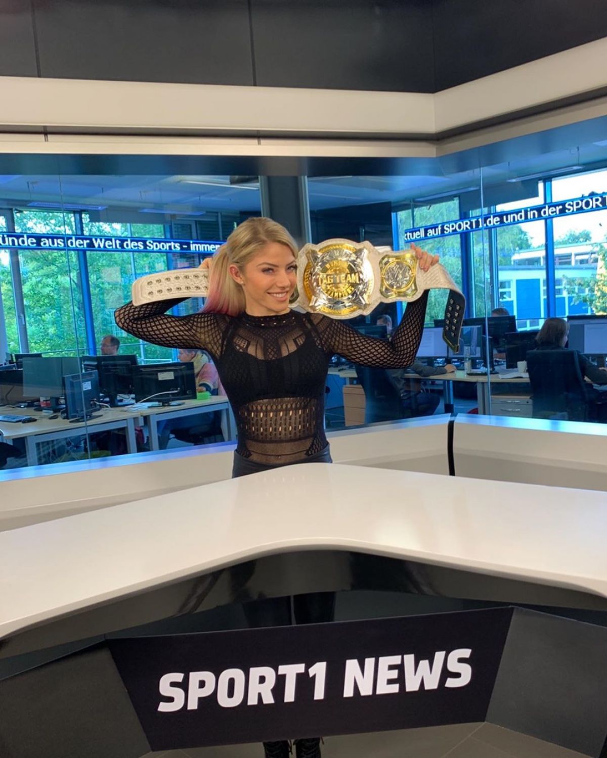 ALEXA BLISS at WWE Promo Tour in Germany 09/25/2019 – HawtCelebs