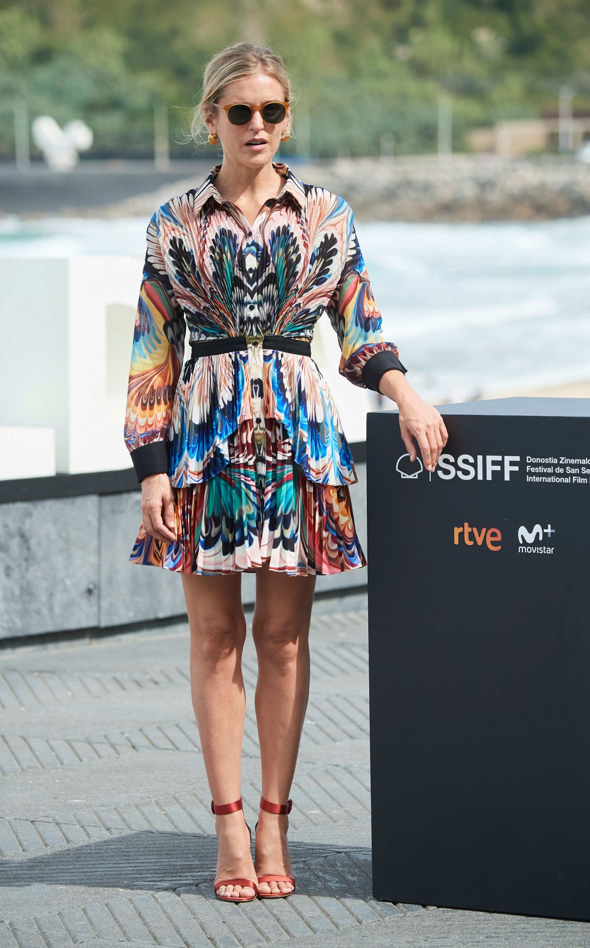 DENISE GOUGH at The Other Lamb Photocall at 67th San Sebastian Film ...