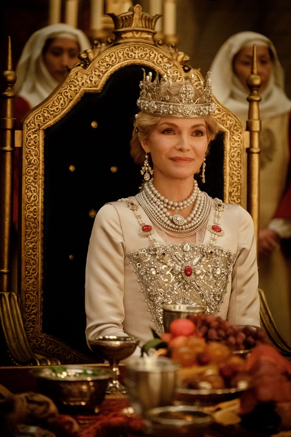 ELLE FANNING, ANGELINA JOLIE and MICHELLE PFEIFFER – Maleficent ...