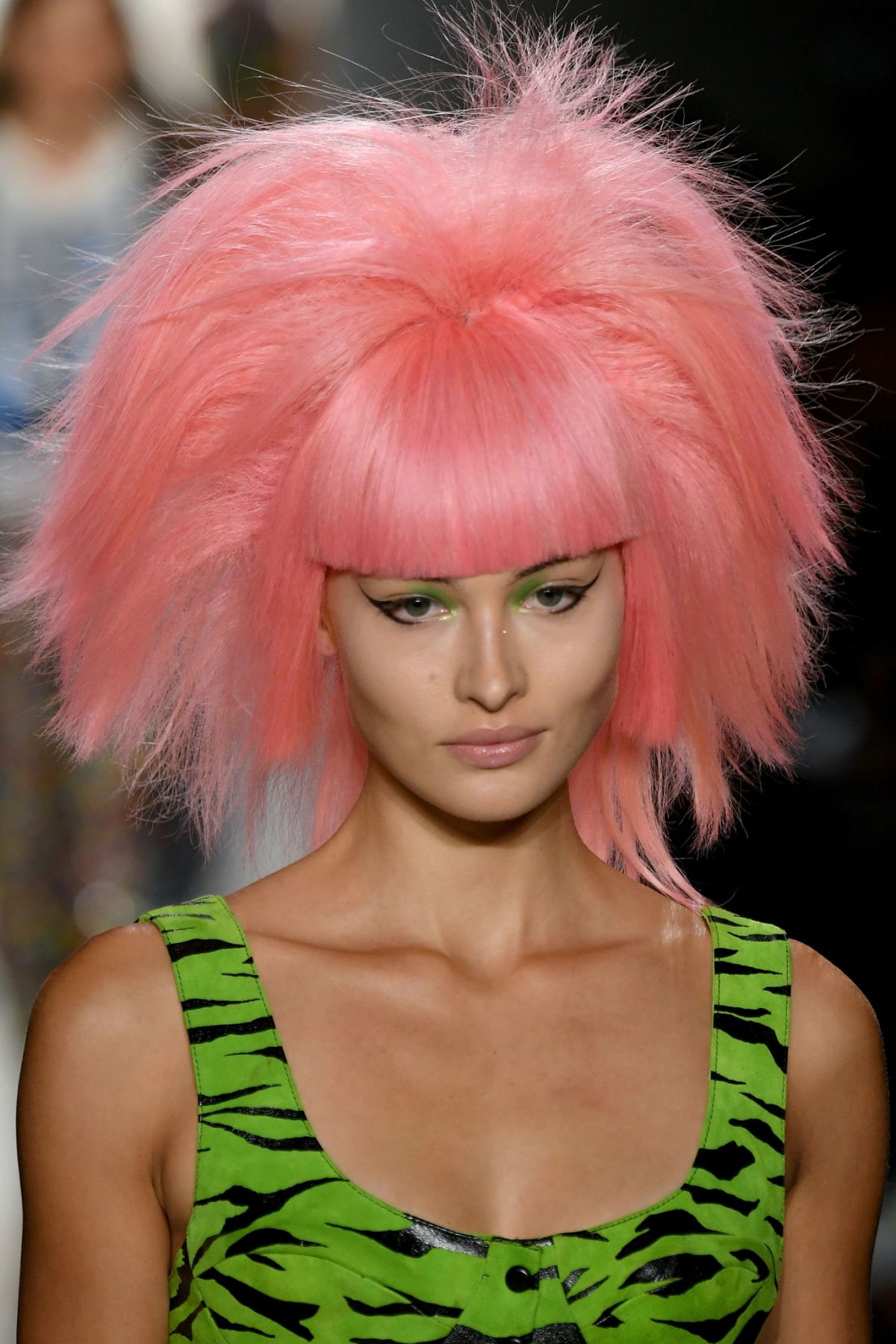 GRACE ELIZABETH at Jeremy Scott Runway Show at New York Fashion Wekk 09 ...